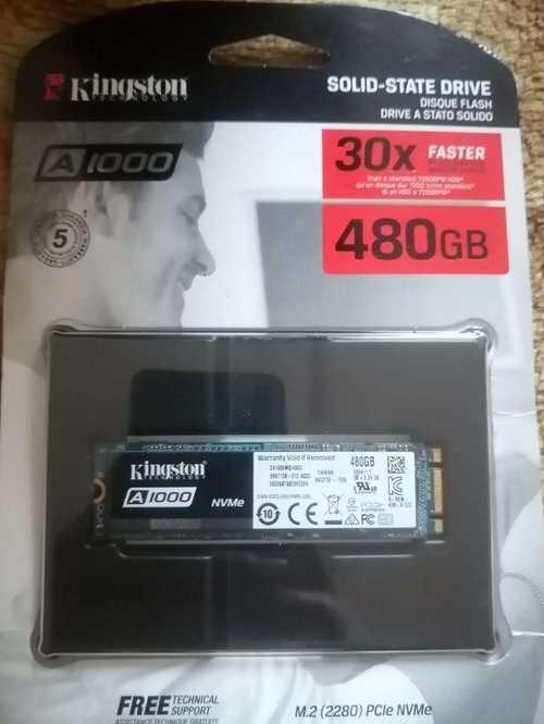 Kingston A1000 M.2 SA1000M8/480G 480 гб