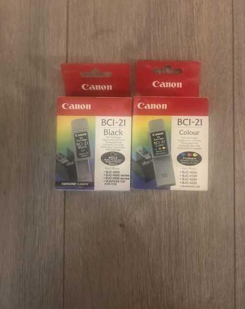 Картридж Canon BCI 21 black / colour