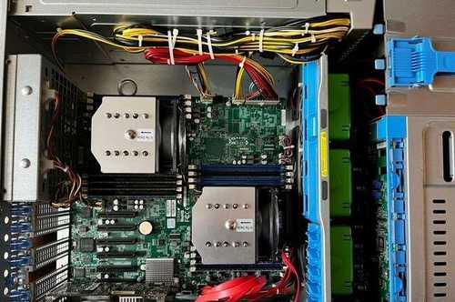 Сервер Supermicro Xeon E5-2640x2