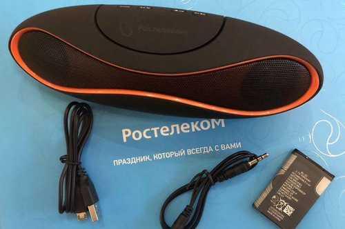 Колонка портативная с FM тюнером, Bluetooth