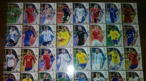 Карточки panini fifa 2018 World cup