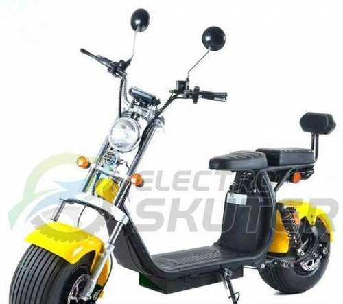 Электроскутер Citycoco Harley X10 2000W, 20А 60В Ж