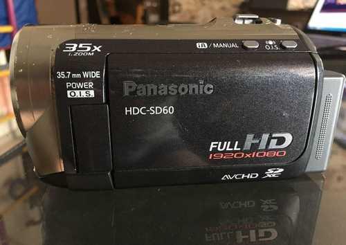 Видеокамера panasonic HDS-SD60
