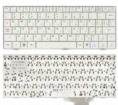 Клавиатура для Asus Eee PC 700, 900, 4G белая б/у