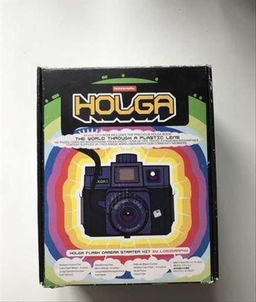 Пленочный фотоаппарат Holga 120 Starter Kit