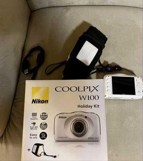 Компактный фотоаппарат Nikon Coolpix W100