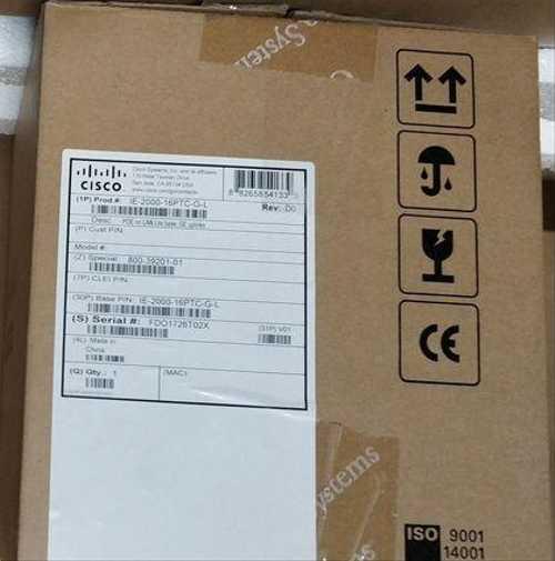 Коммутатор Cisco IE-2000-16PTC-G-L HE Китай/1шт/Но