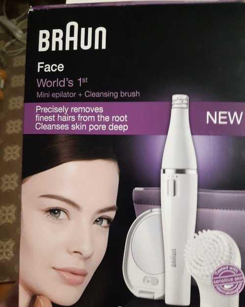 Мини-эпилятор для лица Braun face 830