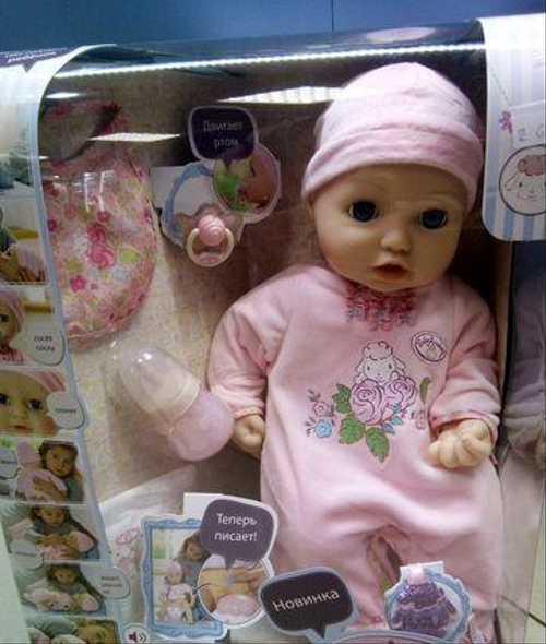 Кукла Baby Annabell -702 628. Кукла Baby Annabell купить замена батареек.