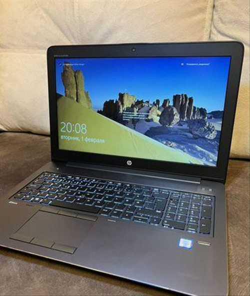 Мощнейший ноутбук HP ZBook 15 G3 core i7