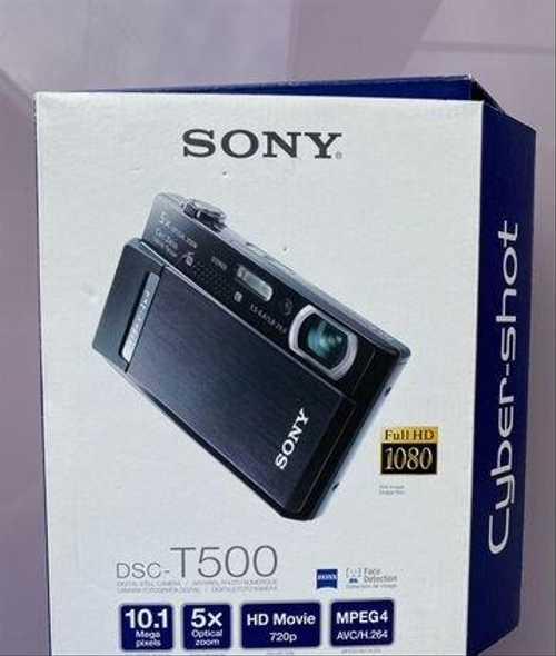 Фотоаппарат Sony cyber shot DSC-T500