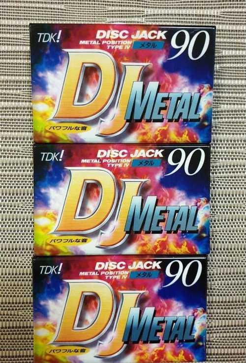 Аудиокассета TDK DJ metal 90