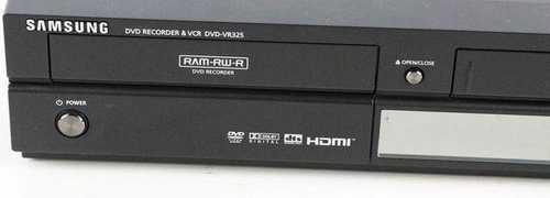 Новый рекордер DVD+VCR+hdmi Samsung, оцифровка vhs
