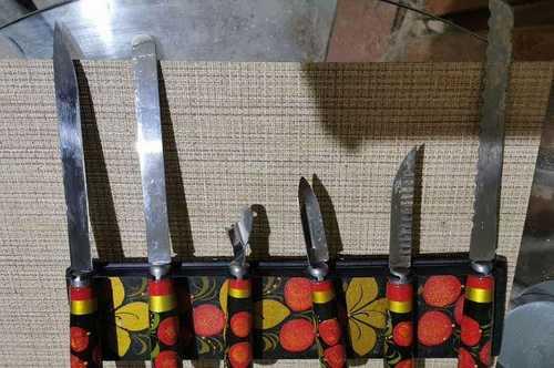 Набор кухонных ножей хохлома