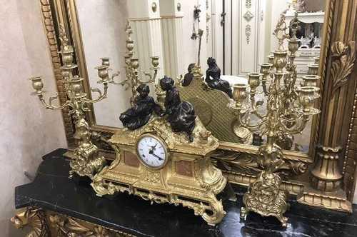 Комплект часы / канделябры Imperial Farbel, Италия