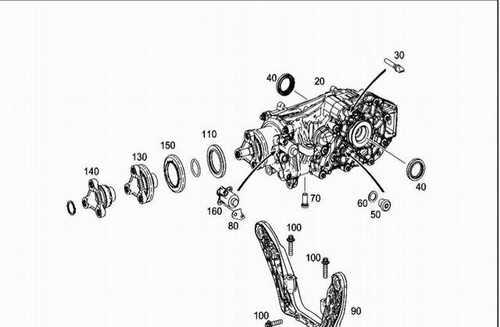 Редуктора на Mercedes GLA,CLA,A