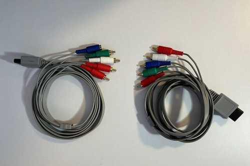 Nintendo Wii компонентные кабели