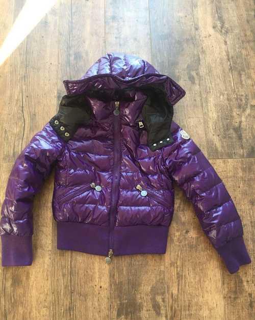 Пуховик Moncler оригинал 8 лет 122-128