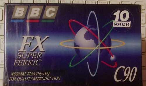 Аудиокассета BBC FX super ferric C90 англия