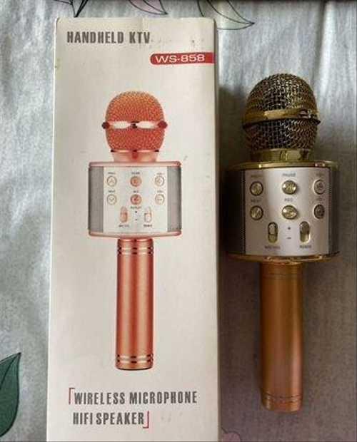 Микрофон для караоке handheld kvt ws-858