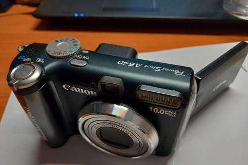 Компактный фотоаппарат Canon PowerShot A640