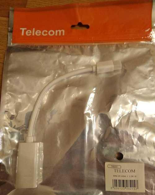 Кабель Telecom TA6055 miniDisplayPort - hdmi 0.2 м