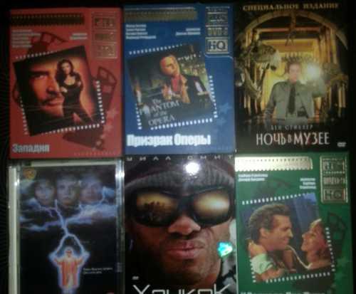 DVD фильмы лицензионные в коллекционном оформлении