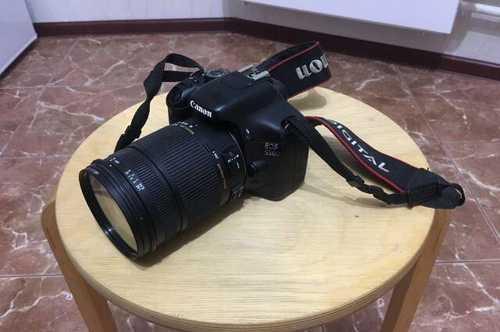 Canon 550D(18-250мм) Сумка.16гб.Бленда.Япония