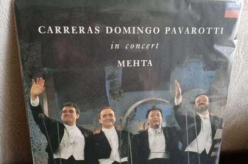 Carreras domingo. pavarotti винил LP