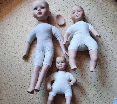 Куклы фарфоровые лотом для творчества