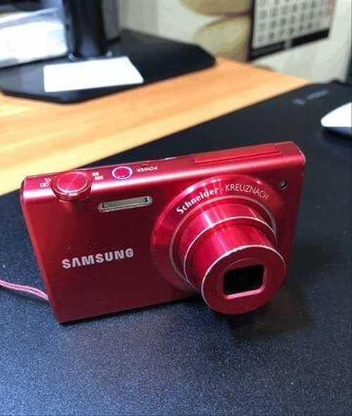 Компактный фотоаппарат Samsung MV800 красный