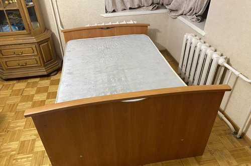 Кровать с матрасом 120х200 б/у