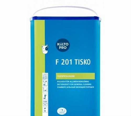 Моющий порошок Kiilto F 201 tisko pH 10,0, 8 кг