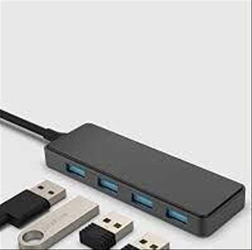 Micro USB-4usbports HUB(концентратор)