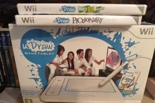 Wii uDraw планшет и игры