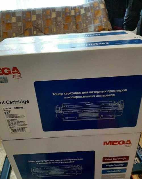 Картридж для лазерного принтера mega Q 7553 X