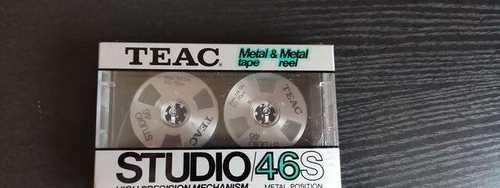 Аудиокассета teac studio 46 с бобинками Metal reel