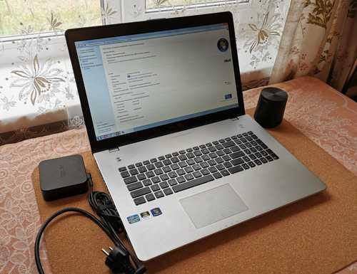 Ноутбук Asus N76 17.3 FHD/ i5/ gt650 2gb/12gb RAM