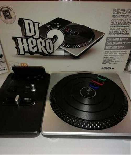 Проигрыватель винила PS3 игра Медиа DJ Hero