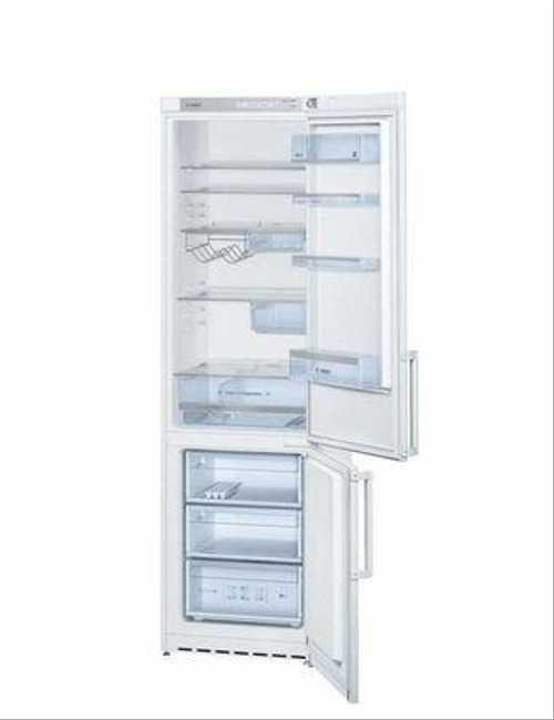 Холодильник bosch KGV39XW20R, двухкамерный, белый