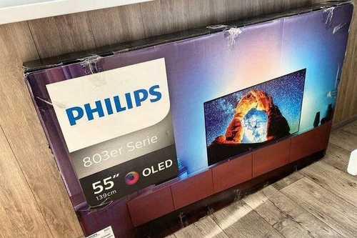 Телевизор philips 55 oled 803/12 без дефектов