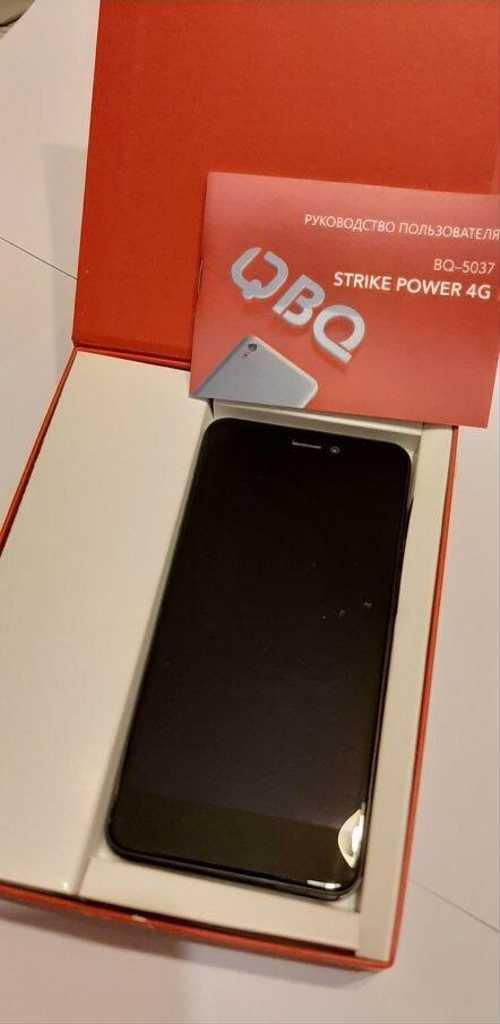 Смартфон BQ 5037 Strike Power 4G