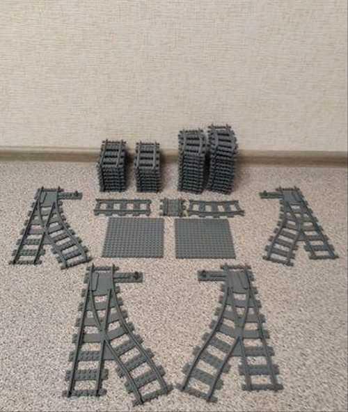 Lego рельсы железная дорога