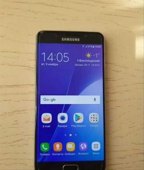Смартфон Samsung SM-A710F Galaxy A7 (2016) 16 гб купить б у Москва ...