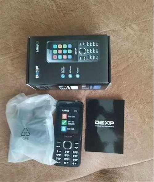 Телефон новый dexp dual sim