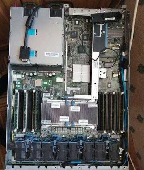 Сервер 1U HP DL360 G7/2x X5670/64GB