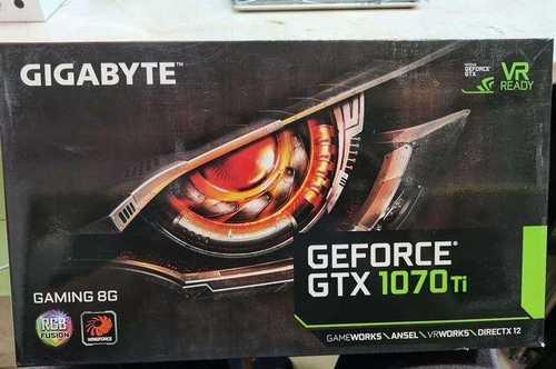 Gigabyte geforce gtx 1070ti 8gb 256bit