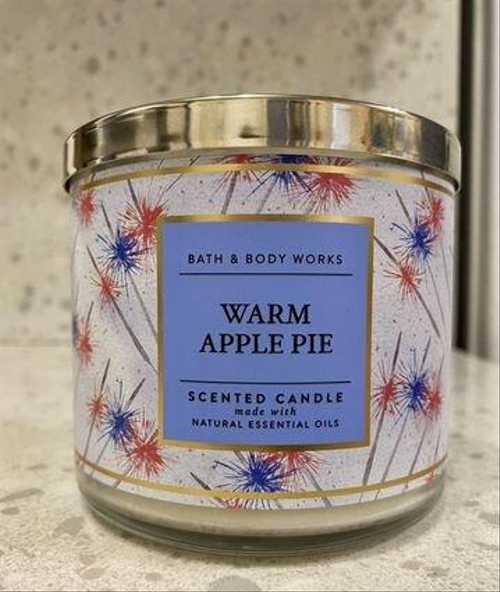 Ароматическая свеча Warm apple pie