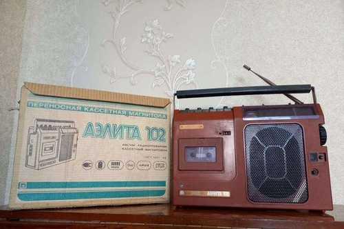 Радиоприемник СССР Аэлита 102 с FM (магнитола)