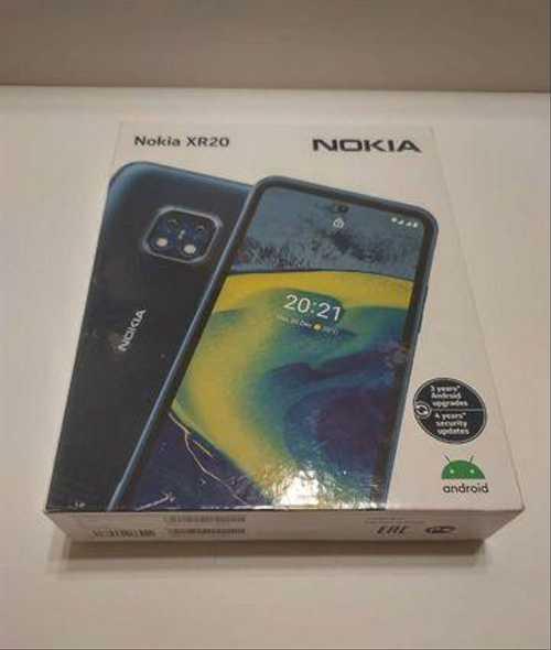 Защищённый смартфон Nokia XR20